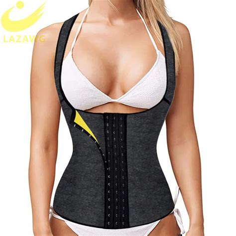 Lazawg Women Waist Trainer Hot Neoprene Sweat Sauna Vest Slimming