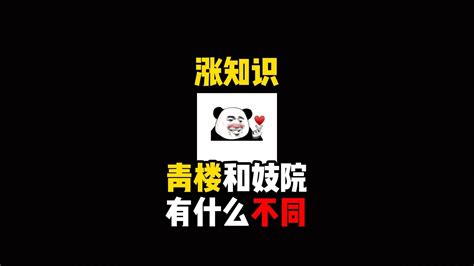 禁止废话：古代青楼和妓院有什么不同？涨知识了 省大人的 省大人的 哔哩哔哩视频