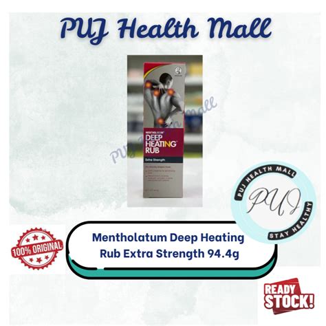 Mentholatum Deep Heating Rub Extra Strength 944g Shopee Malaysia