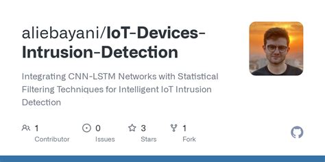 Github Aliebayani Iot Devices Intrusion Detection Integrating Cnn