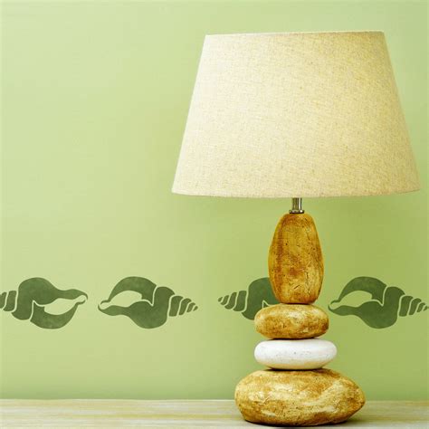 Whelk Sea Shell Stencil Diy Craft Template Craftstar