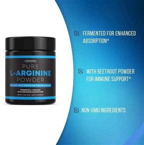 Havasu Nutrition Extra Strength L Arginine Pre Workout 37oz Powder