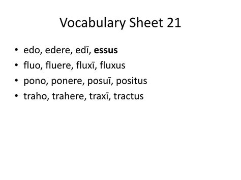 Ppt Perfect Passive Participles Powerpoint Presentation Free