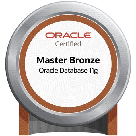 ORACLE MASTER Bronze Oracle Database 11g JPN Credly