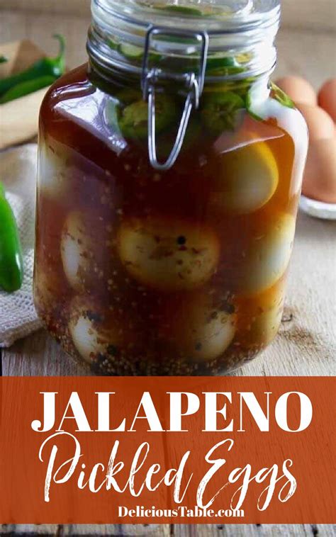 Jalapeno Pickled Eggs Recipe Recipe Spicy Pickled Eggs Pickled Eggs Recipe Pickled Eggs