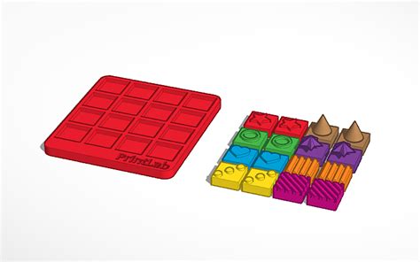 3d Design Copy Of 7 Duplicating Objects Tinkercad