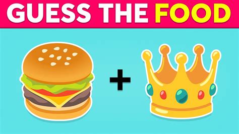 Guess The Food By Emoji Food And Drink Emoji Quiz YouTube