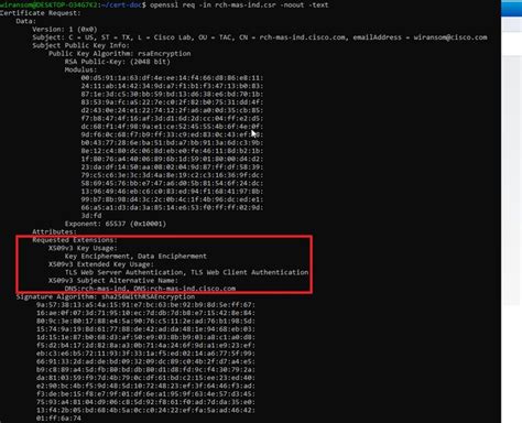 Create San Certificates For Ind And Ise Pxgrid Integration Using