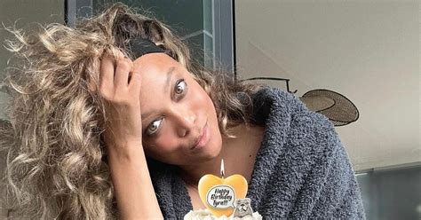 Tyra Banks Celebrates 50th Birthday With Makeup Free Photo Shoot Us