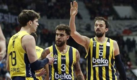 Tarihi Gecede Fenerbahçe Beko Rahat Kazandı Son Dakika Spor