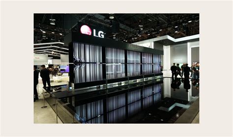 Ces Lg Oled Wave Lg Signature Oled Tv R And The Fountain Lg Global