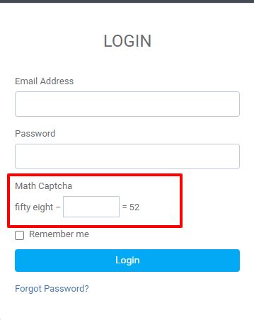 Elite Math Captcha Module For Perfex CRM By Wpeliteplugins CodeCanyon