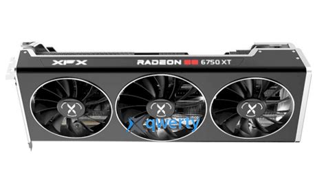 XFX Speedster MERC 319 AMD Radeon RX 6750 XT Black Gaming (RX-675XYTBDP ...