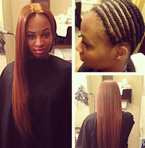 Start To Finish Sew In Hairdo Hair Styles Short Hair Styles