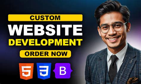 Develop Responsive Front End Website Using Html Css Bootsrap By