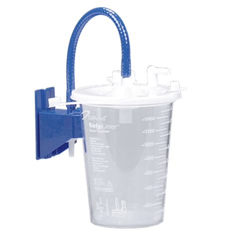 Safeliner Semi Rigid Suction Canister Liner With 1 Elbow