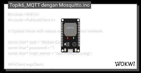 Topik6 MQTT Dengan Mosquitto Ino Copy Wokwi ESP32 STM32 Arduino