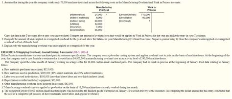 Solved Overhead To Cost Of Goods Sold Explain Why The Chegg