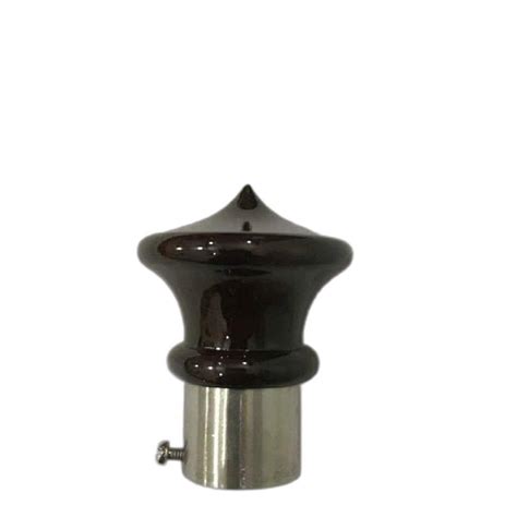 Wood Single Side Brackets Fancy Curtain Bracket Shape Round Size Dimension 1 Inch At Rs 90