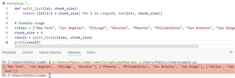 How To Split A Python List Into Evenly Sized Chunks