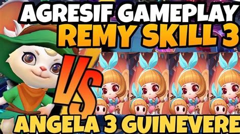 AGRESIF GAMEPLAY REMY VS HYPER GUINEVERE ANGELA META MAGIC CHESS YouTube