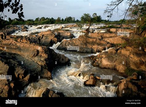 Laos Si Phan Don Si Phan Don Meaning 4 000 Islands Stock Photo Alamy