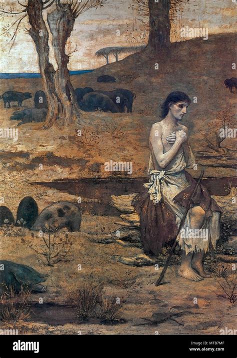 Puvis De Chavannes Pierre Il Figlio Prodigo 1 Foto Stock Alamy