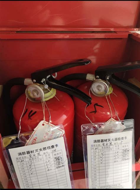 安全检查之灭火器检查 粮站动态 宁波市海曙粮食收储有限公司