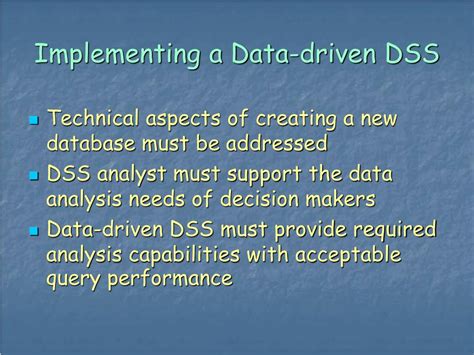 Ppt Decision Support System Ics425 Powerpoint Presentation Free