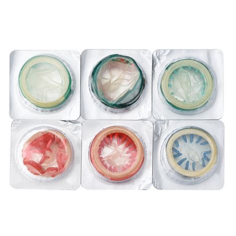 Buy Adult Authentic Condoms Latex Sensitive Dotted Massage Ribbed