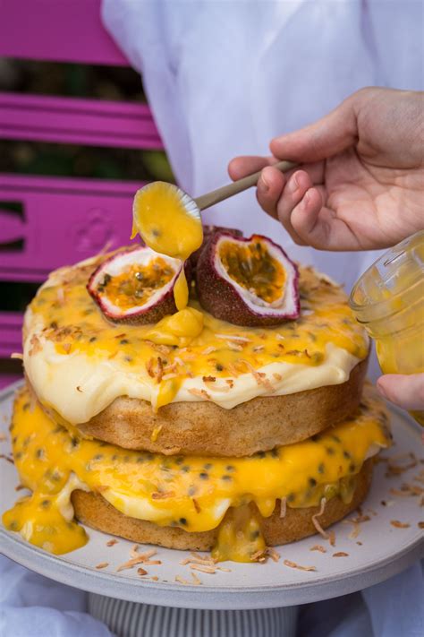 Delectable Passionfruit Curd — Cake With Amber