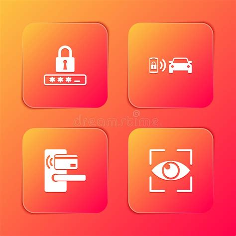 Set Password Protection Smart Car Alarm System Digital Door Lock With