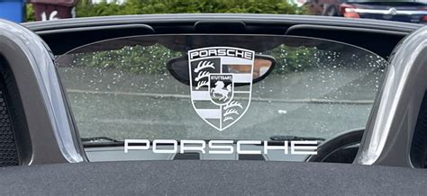 Standard Wind Deflector Plain Clear Blank Madeingarforth
