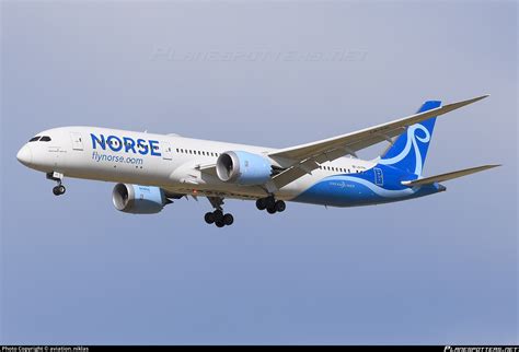 LN FNI Norse Atlantic Airways Boeing Dreamliner Photo By Niklas Driessen ID