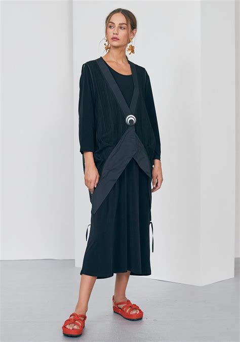 Naya Two Piece Mesh Top And Dress Set Black Mcelhinneys