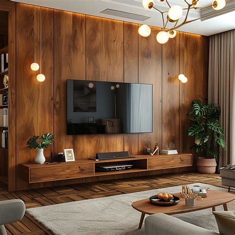 20 Modern Led Tv Wall Panel Designs That Elevate Mid Century Spaces