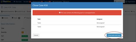 Close Tasks And Case Deletes Tasks Instead Of Closing Them · Issue 1755 · Thehive Project