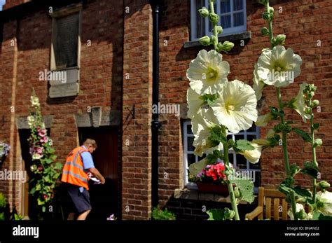 Postman Delivering Letter Hi Res Stock Photography And Images Alamy