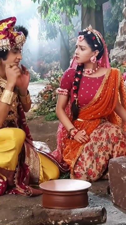 Radha Krishna Masti On Set Shorts Shooting 1million Sumedhian