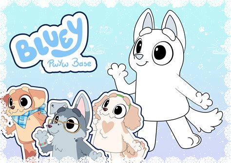 Free Pwyw Bluey Base By Cutepencilcase On Newgrounds