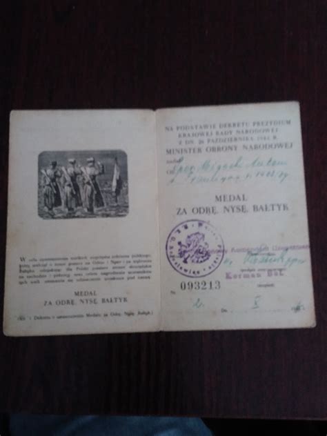 Legitymacja wojskowa prl żary Kup teraz na Allegro Lokalnie
