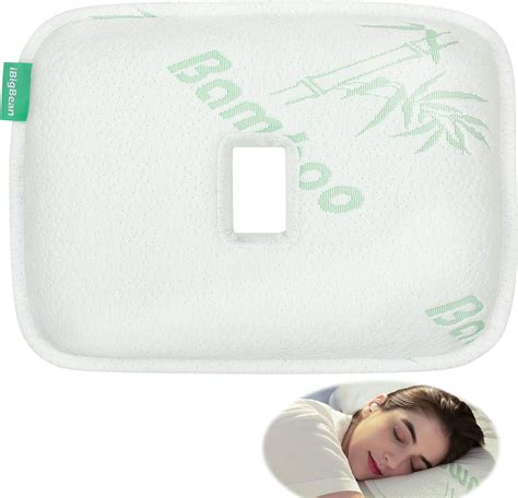 Ibigbean Oreiller Doreille Portable En Mousse à Mémoire De Forme Avec