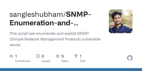 Github Sangleshubham Snmp Enumeration And Exploitation This Script Can Enumerate And Exploit