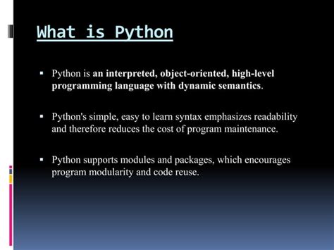 Python Ppt Pptx