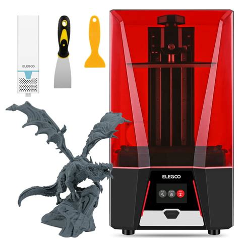 Elegoo Saturn 2 8k Msla 3d Printer Uv Resin Photocuring Printer With