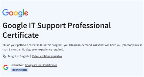 Google IT Support Professional Certificate Computer Languages Clcoding