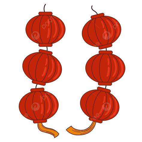 手繪風中國風傳統復古元素燈籠紅燈籠元素 向量 燈籠 紅燈籠 中國風向量圖案素材免費下載，png，eps和ai素材下載 Pngtree