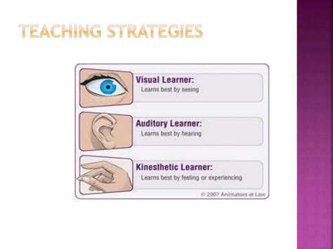 Learning Styles Ppt For Educational Purpose Ppt