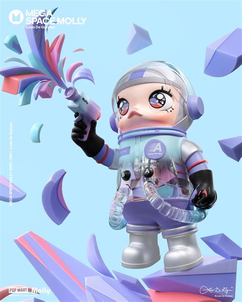 Mega Space Molly 1000 Louis De Guzman Pop Mart Singapore