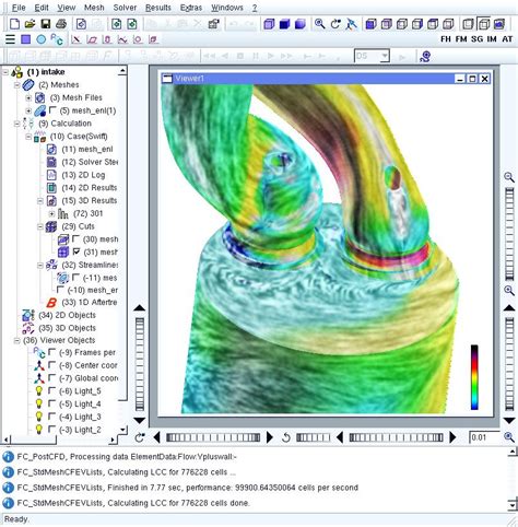 design and implementation of geometric and texture based flow